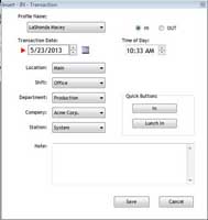 Employee Time Clocks - TimePilot Extreme Blue II Enhanced Clock TimePilot Extreme BlueTooth ...